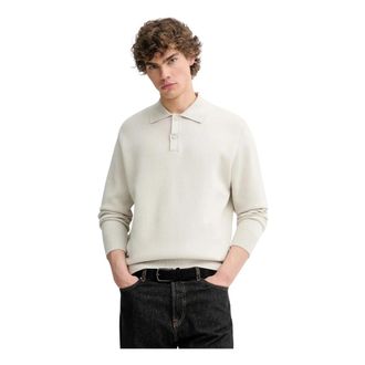 Sams&oslash;e & Sams&oslash;e Sanino V-Ausschnitt Pullover - - Tops - Herren - Beige - L