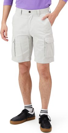 Amazon Essentials Herren 25cm Cargo-Shorts in klassischer Passform (erhältlich in Big & Tall), Grau, 31W