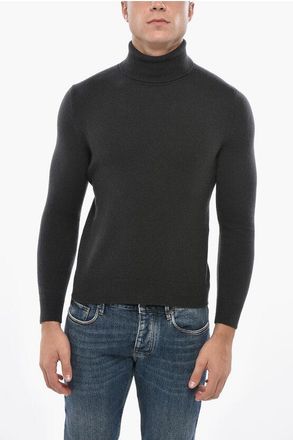 Malo Turtleneck Wool and Cashmere Sweater size 52