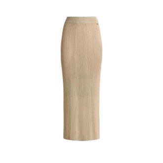 Kiton Jupe Crayon en Laine Beige Neutre - Femme - Jupes - Beige - Taille: 42 FR