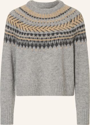 Barbour Pullover Annette Mit Alpaka grau