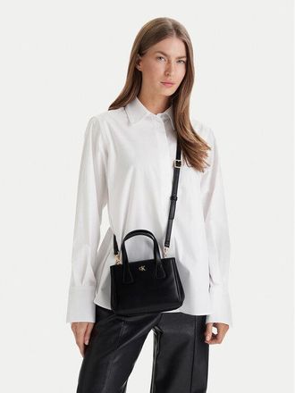 Calvin Klein Handtasche Ck Mini Tote Crossbody LV04F3520G Schwarz