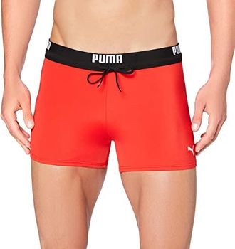 Puma SWIM MEN LOGO SWIM TRUNK 1P - C: red_T: XL