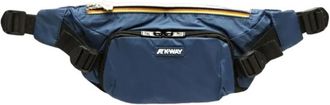 K-Way Kompakte und vielseitige Nylon-Umh&auml;ngetasche - - Bags - unisex - Blau - ONE SIZE