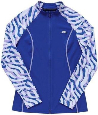 J.Lindeberg June Mid Layer - Femme - Sport - Bleu - Taille: 44 FR