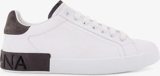 Dolce & Gabbana Low-top leather sneakers - DOLCE & GABBANA - gender_Man