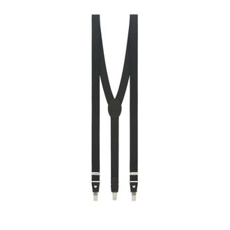 Au Printemps Paris Hosenträger mit Clipverschluss - Schwarz