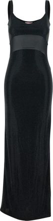 Twentyfourhaitch Anse Langes Kleid - - Dresses - Damen - Schwarzk - M