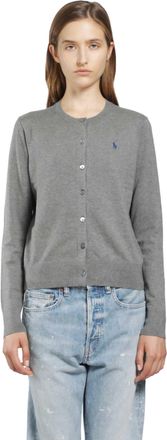 Ralph Lauren Stretch Cotton Blend Cardigan