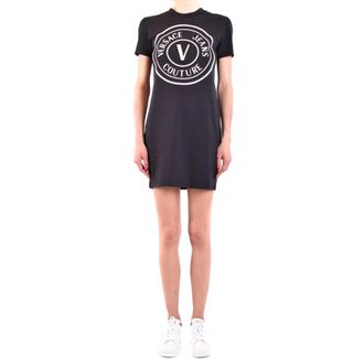Versace Jeans Couture Elegante Kleider f&uuml;r jeden Anlass - - Dresses - Damen - Schwarzk - XS