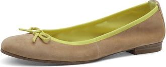Tamaris Ballerines Classiques pour Femme, Semelle int&eacute;rieure Tactile, Tan Comb, 37 EU