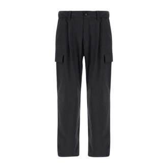 Herno Homme, Pantalons, Noir, Taille: M Pantalon Cargo Anthracite Noir Poches
