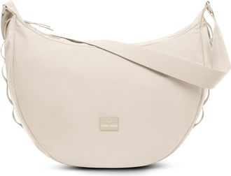 Johnny Urban Crossbody Bag Damen & Herren Beige - Ally XL - Moon Bag Design - Umh&auml;ngetasche im Halbmond Stil - Tasche mit 16 Zoll Laptopfach - Wasserabweisend