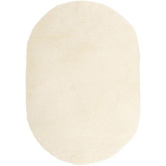 vidaXL Teppich Shaggy Hochflor NAVARRA Creme 300x200 cm Polyester vidaXL