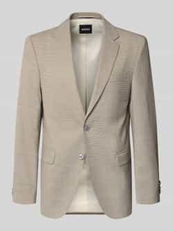 HUGO BOSS Regular Fit Anzugsakko mit Schurwoll-Anteil Modell JASPER