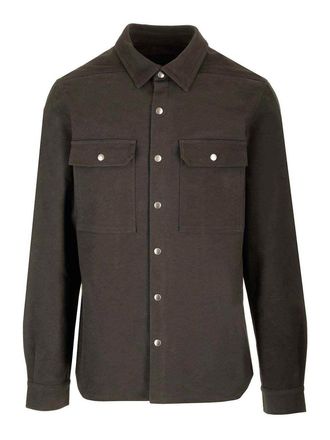 Rick Owens Hemd - Braun