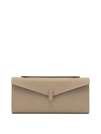 Valextra Clutches - Isis Clutch With Shoulder Strap - Gr. unisize - in Gr&uuml;n - f&uuml;r Damen