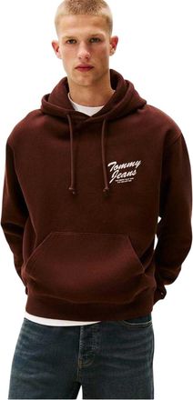 Tommy Jeans Kapuzenpullover f&uuml;r Herren, R&uuml;ckseitiger Aufdruck (Braun)
