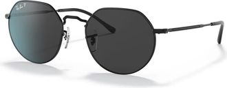 Ray-Ban unisex, Accessoires, Noir, Taille: 55 MM Jack Lunettes de soleil