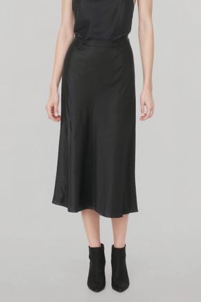 Neu Nomads Damen vegan Rock Column Midi Schwarz