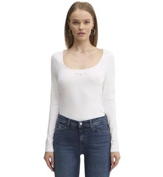Tommy Jeans Metallic Linear W - Langarmshirt - Damen