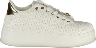 Laura Biagiotti Femme, Chaussures, Blanc, Taille: 39 EU Chaussure de Sport &agrave; Lacets