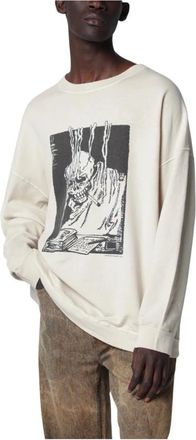 Our Legacy Homme, Sweatshirts et sweats &agrave; capuche, Beige, Taille: L Slack SweaT-shirt