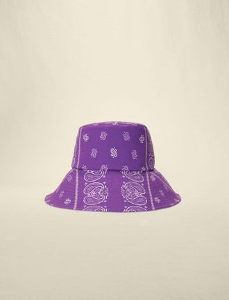 Maje Bob Imprim&eacute; Paisley - Violet - Maje