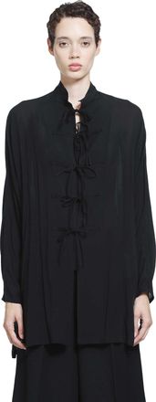 Yohji Yamamoto Ribbon Detail Dress