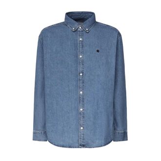 Carhartt Work in Progress Herren, Shirts, Blau, LGr&ouml;&szlig;e