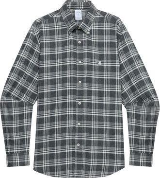 Brooks Brothers Regular Fit Hemd mit Button-Down-Kragen - - Shirts - Herren - Grau - L
