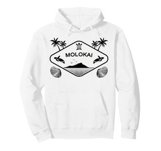 Cervera & Team Hawaii Molokai Hawaii Palmen Meeresschildkr&ouml;te Souvenir Honolulu Pullover Hoodie