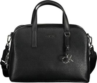 Calvin Klein Femme, Sacs, Noir, Taille: ONE Size Sac &agrave; Main Moderne Noir avec Plusieurs Poches
