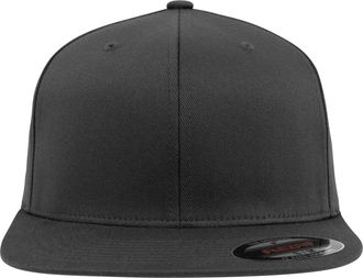 Flexfit Flat Visor Kappen, Darkgrey, L/XL