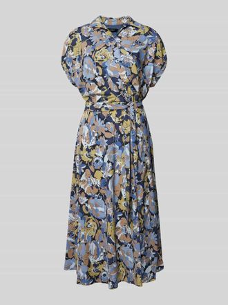 Lauren Ralph Lauren Wickelkleid mit Bindeg&uuml;rtel Modell FRATILLIO