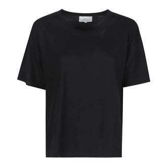 Loulou Studio Femme, Tops, Noir, Taille: 36 FR Ezra Classic Fit T-Shirt