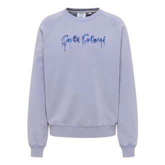 Carlo Colucci New Old Stuff Sweatshirt - - Sweatshirts & Hoodies - Herren - Blau - XL