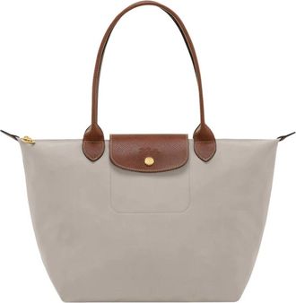 Longchamp Femme, Sacs, Gris, Taille: ONE Size Le Pliage Original Sac bandouli&egrave;re M