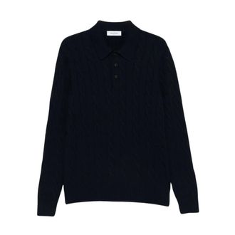 Gran Sasso Homme, Tops, Bleu, Taille: 2XL Pull en Laine Vierge
