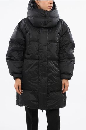 Bacon Removable Hood PUFFA Down Jacket size Xs
