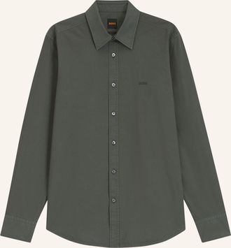 HUGO BOSS Hemd Relegant Regular Fit gruen