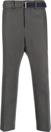 sacai Homme, Pantalons, Gris, Taille: XL Pantalon Droit