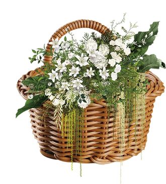 Generic Aufbewahrungskorb, aus Seehyazinthenwasser, Korb, Flechtk&ouml;rbe, 1 St&uuml;ck Korbaufbewahrung und 2 St&uuml;ck kleine Regalk&ouml;rbe, geflochtene K&ouml;rbe