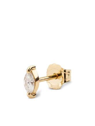 WHITEbIRD 18K yellow gold Marquise diamond earring - Or