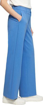 s.Oliver Wide-Leg-Hose aus Struktur-Jersey