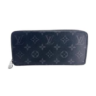 Louis Vuitton Pre-owned Monogram Eclipse Long wallet (bi-fold) - - Pre-owned - Herren - Schwarzk - ONE SIZE