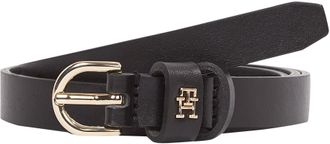 Tommy Hilfiger Damen Gürtel Essential Effortless 1,5 cm Schmal, Schwarz (Black), 100 cm