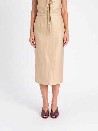 Twinset Jupe Femme couleur Or