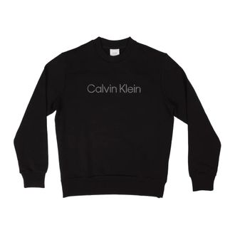 Calvin Klein Bestickte Logo-Sweatshirts und Hoodies - - Sweatshirts & Hoodies - Herren - Schwarzk - S