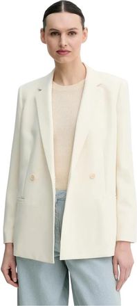 Theory Zweireihiger Blazer - - Jackets - Damen - Beige - M